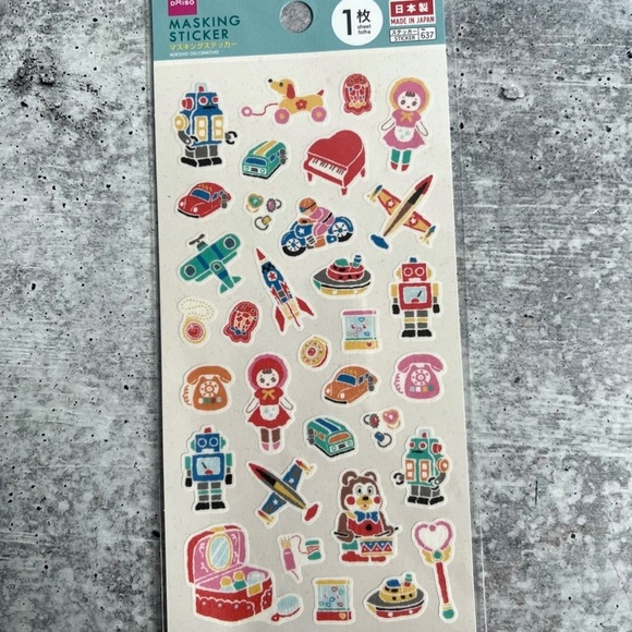 Daiso | Office | Masking Stickers | Poshmark